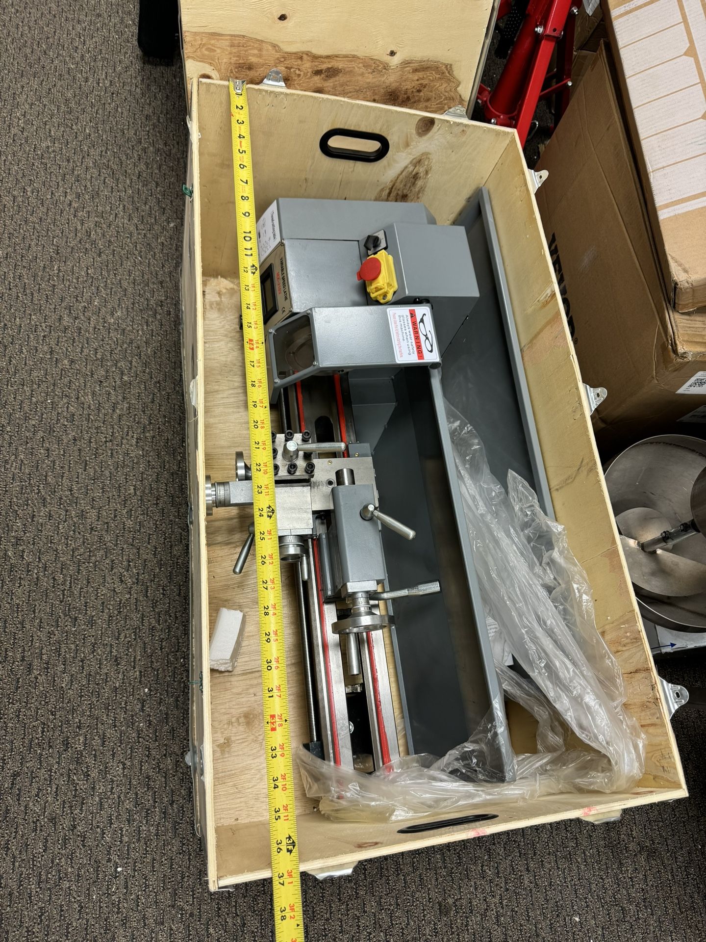 Variable speed lathe mx210v store