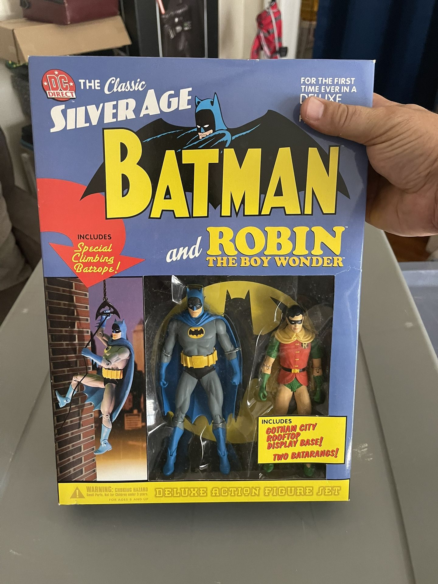 Batman and Robin deluxe action figure set