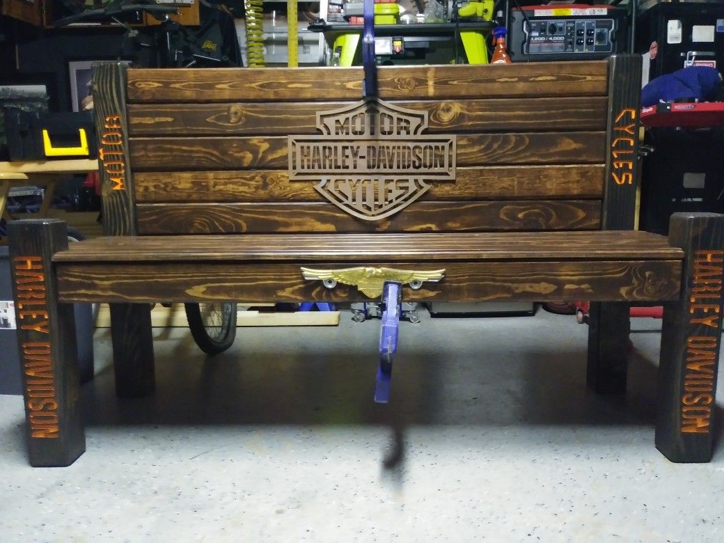 Harley Davidson Bench for Sale in Rancho Cucamonga, CA - OfferUp