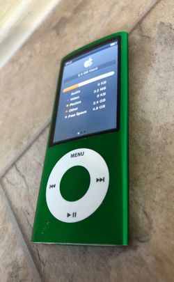 Ipod 5th Generation Green