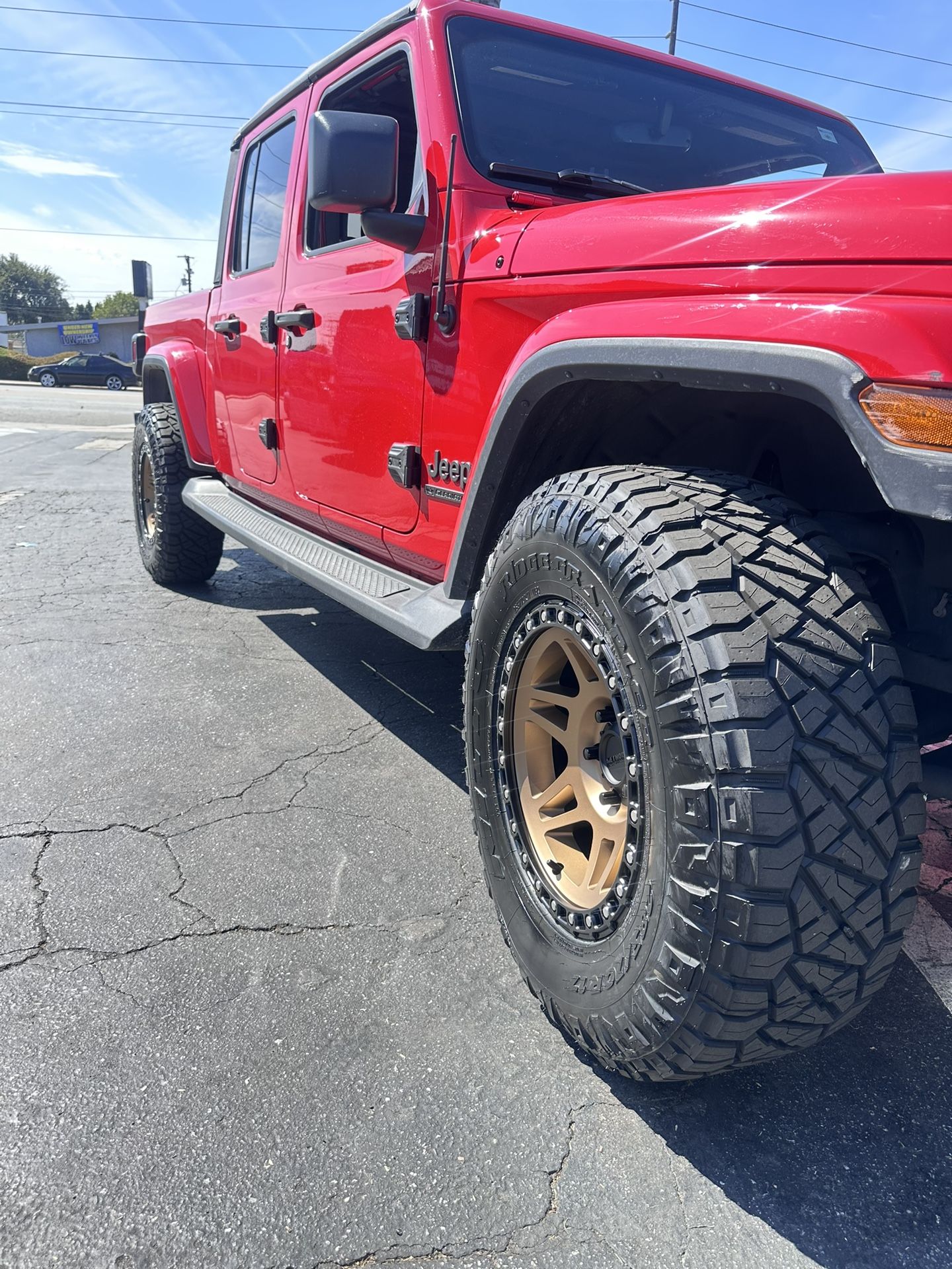 17” Method Mr312 Bronze Nitto 33” Jeep Wheels Tires. Bronco Tacoma for ...