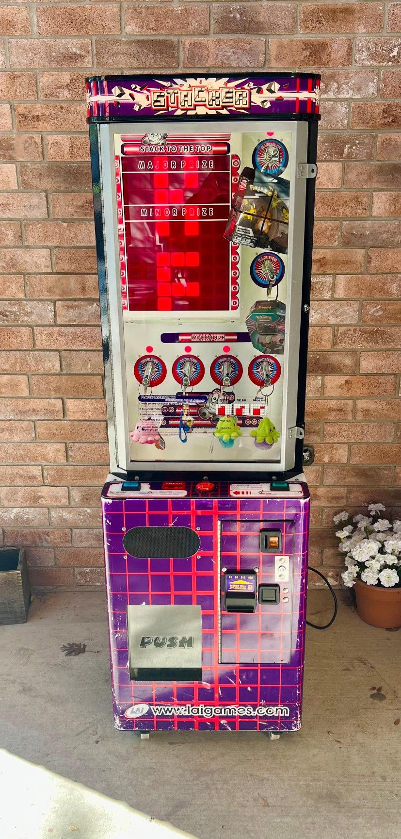 LAI Mini Stacker Prize Redemption Arcade * RARE * for Sale in San ...
