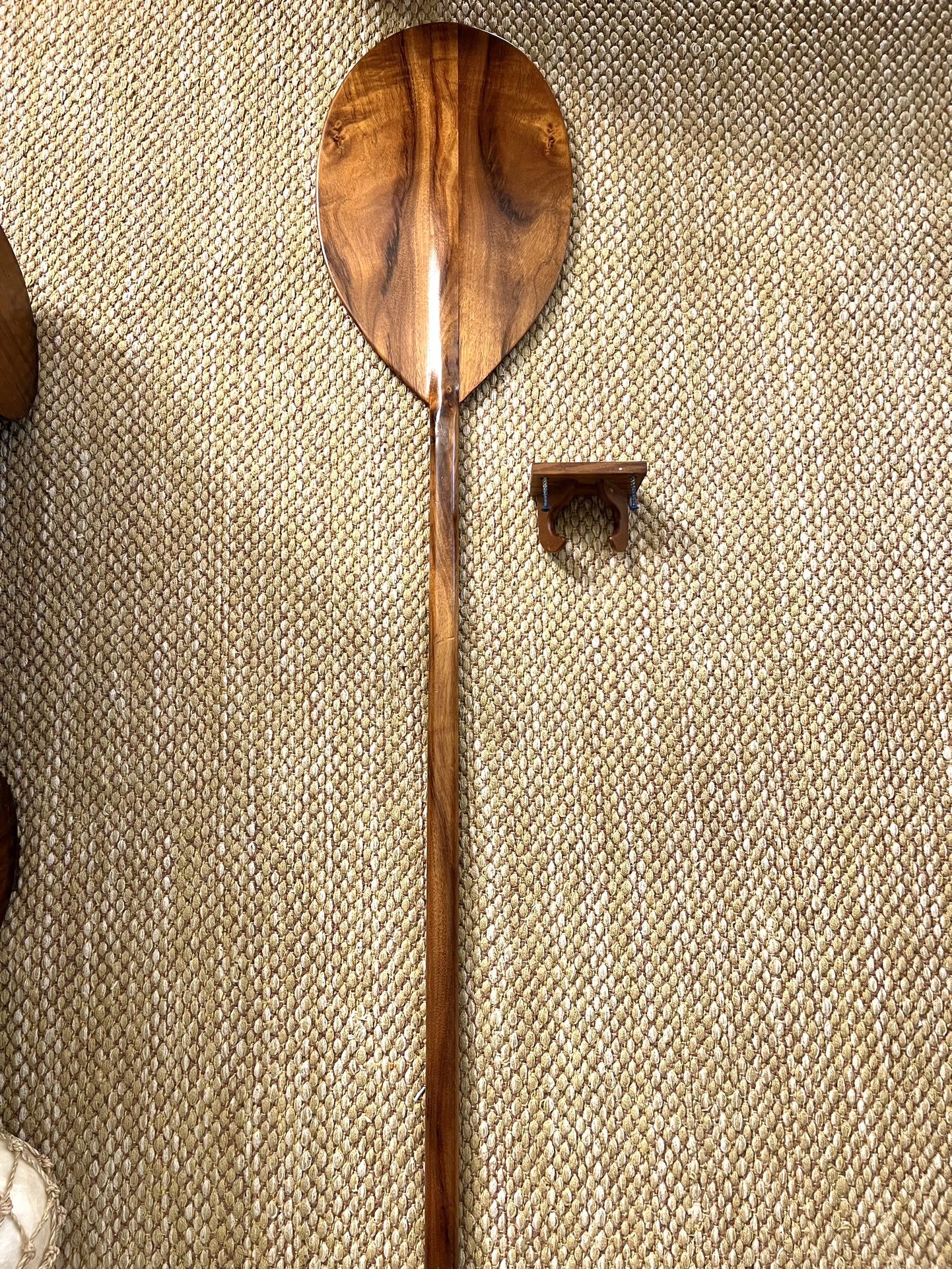 Koa Paddle And Koa Wall Mount .. Hawaiian for Sale in Mililani, HI - OfferUp