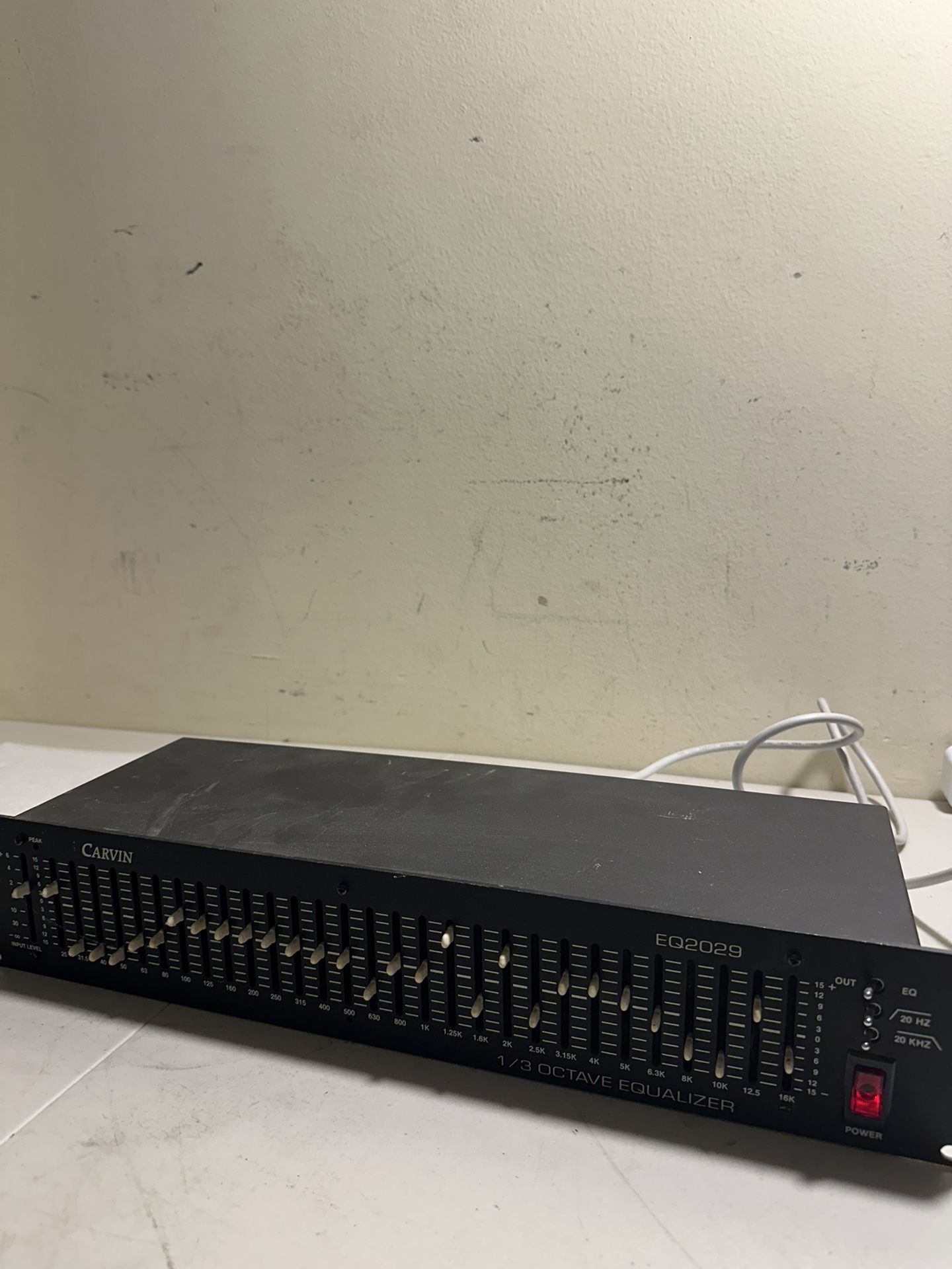 1/3 OCTAVE EQUALIZER CARVIN EQ2029 for Sale in Los Angeles, CA - OfferUp