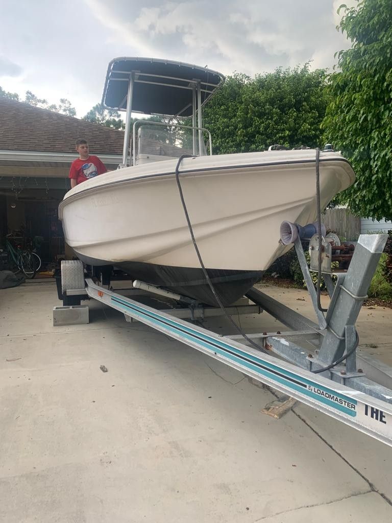 1998 Scout Haul Solid Boat (T Top Not Included) With Trailer (No Motor ...