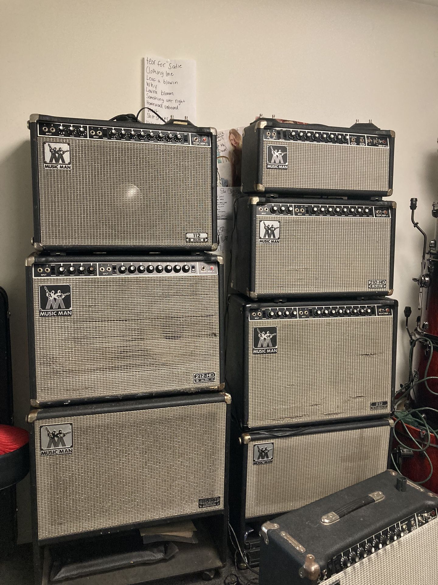 MUSIC MAN GUITAR AMPS AND CABINETS for Sale in Lake Forest, CA - OfferUp