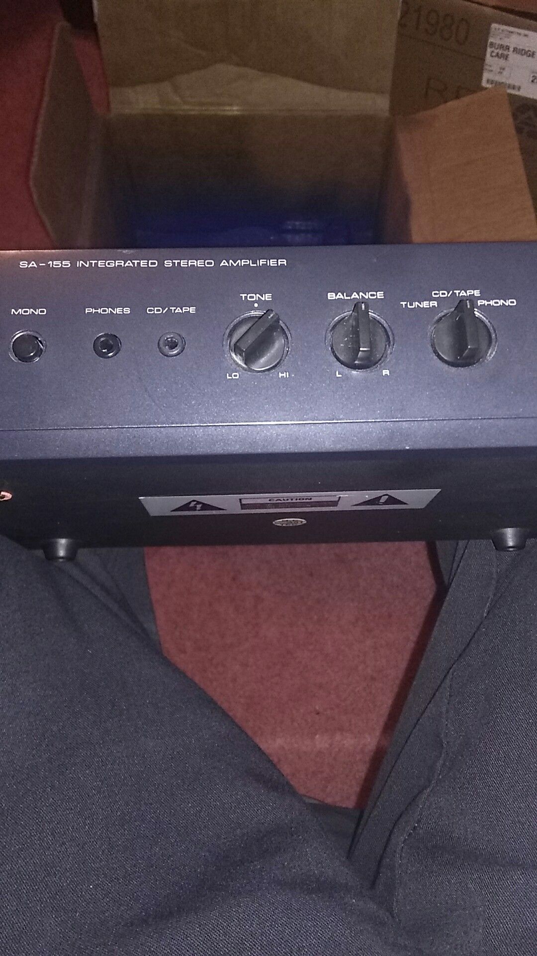 RCA INTEGRATED STEREO AMPLIFIER MODEL SA155 for Sale in Willowbrook, IL ...