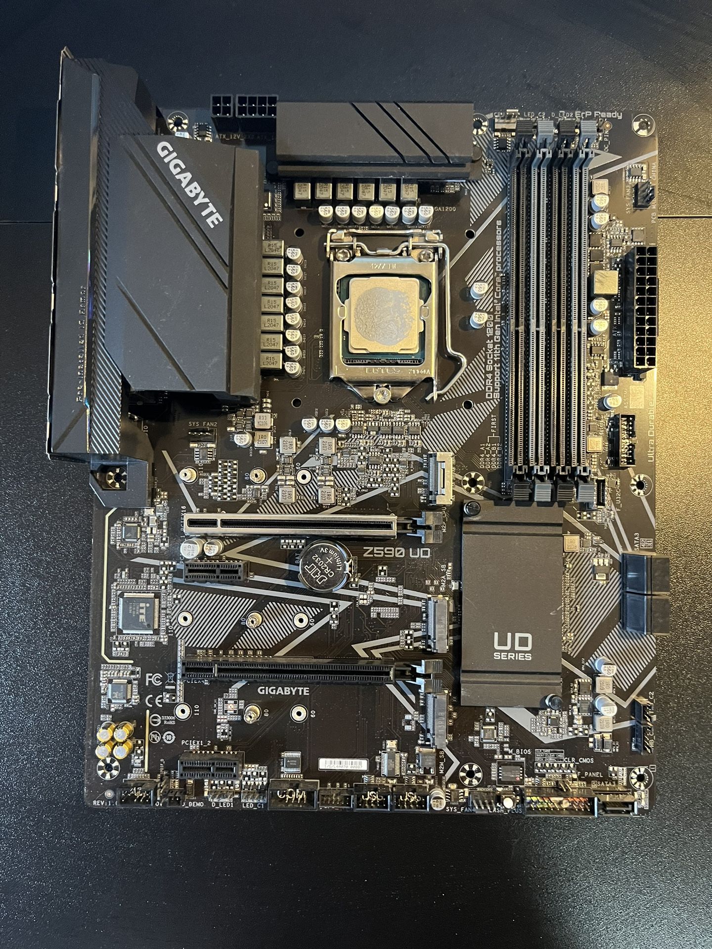 GIGABYTE Z590 UD (LGA 1200/ Intel Z590/ ATX for Sale in Miramar, FL ...