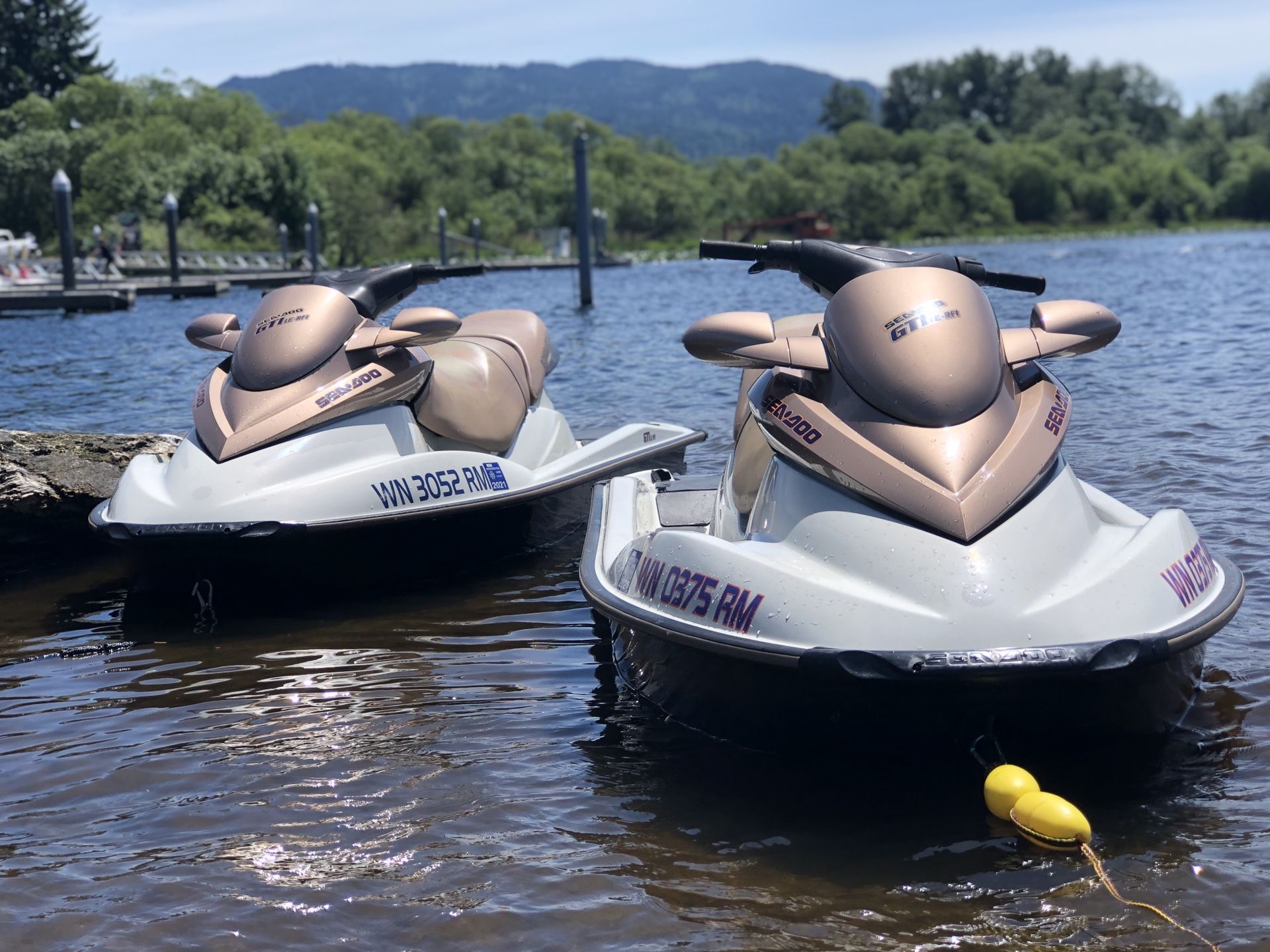 2003 SeaDoo GTI Jet Ski Package with Trailer for Sale in Bothell, WA ...