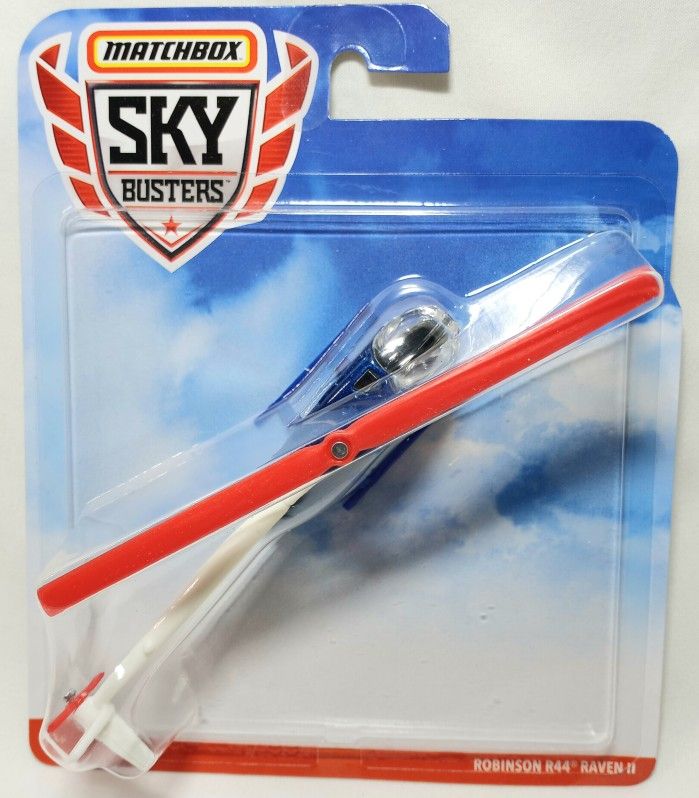 Robinson R44 Raven II Matchbox Skybusters 2018 NEW and SEALED Diecast ...