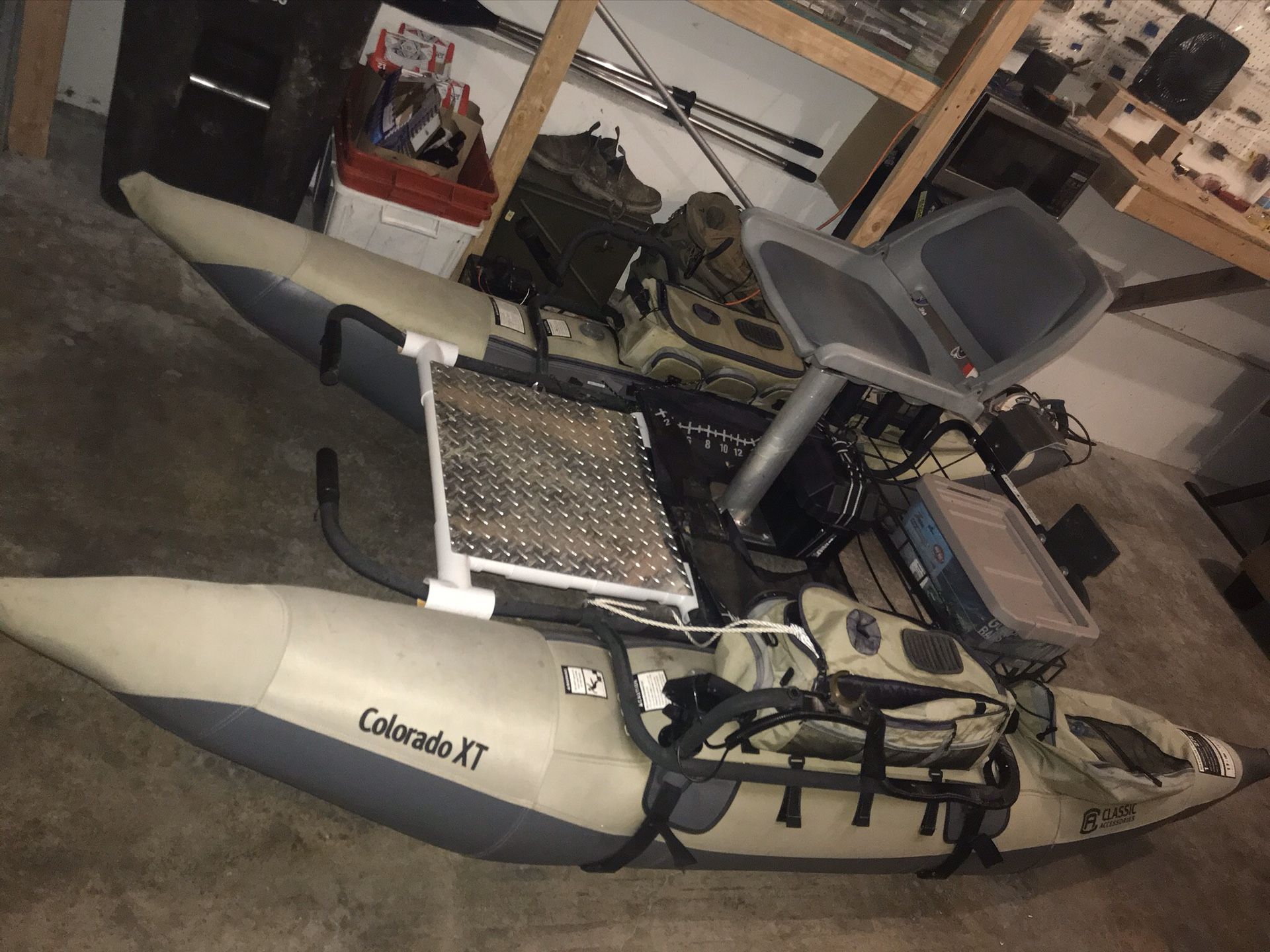 Colorado XT Fishing Pontoon Boat for Sale in Everett, WA - OfferUp