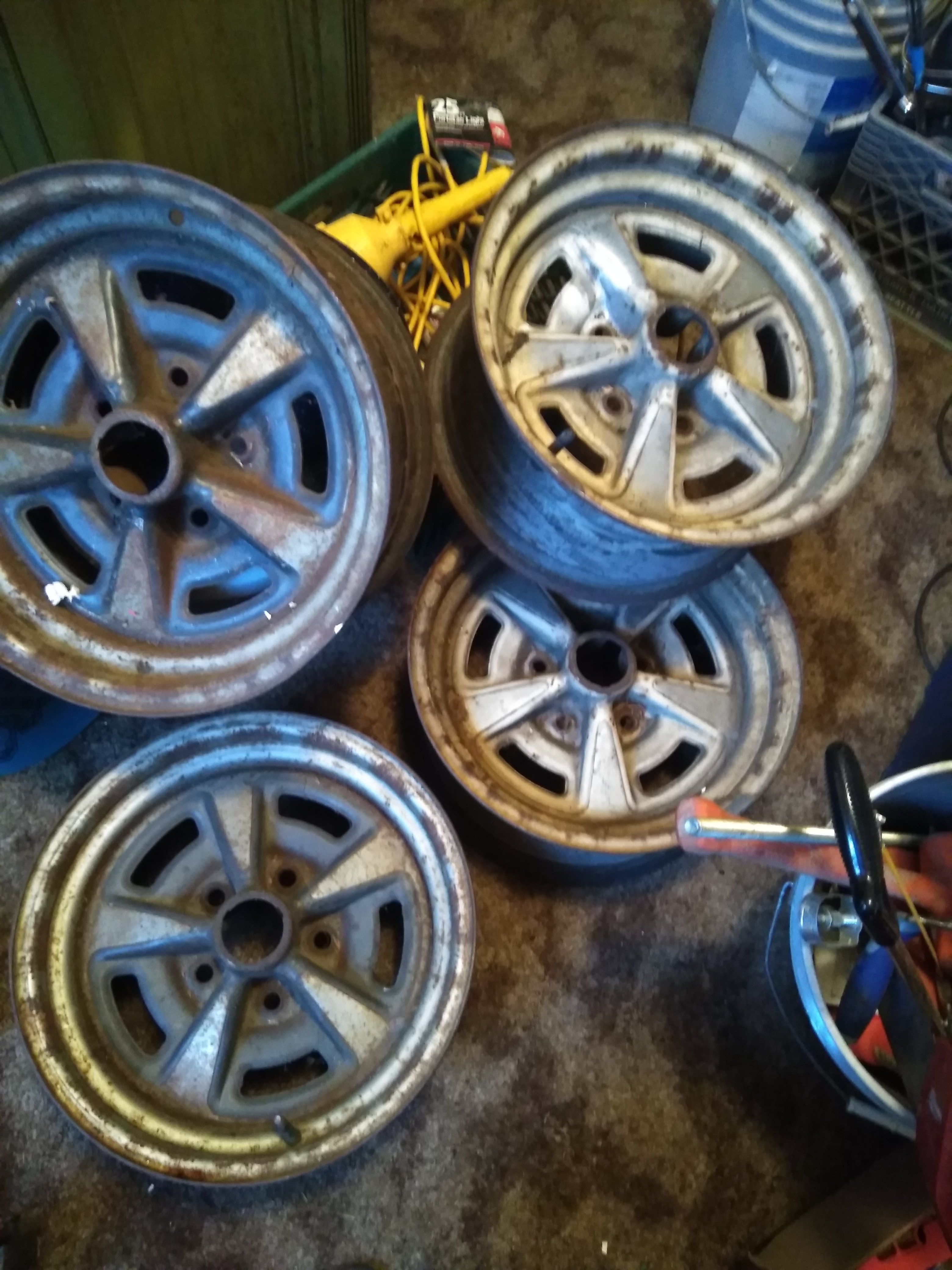 Pontiac Rallye 2 15x8 rims (set of 4) for Sale in Seattle, WA - OfferUp