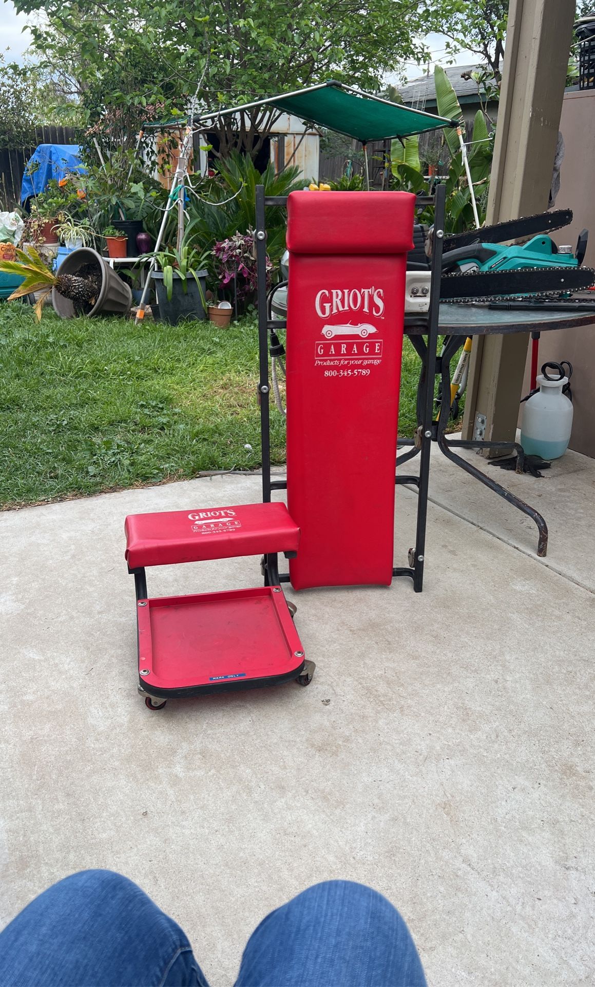 Mechanics Cadillac Creeper and rolling stool for Sale in Jurupa Valley ...