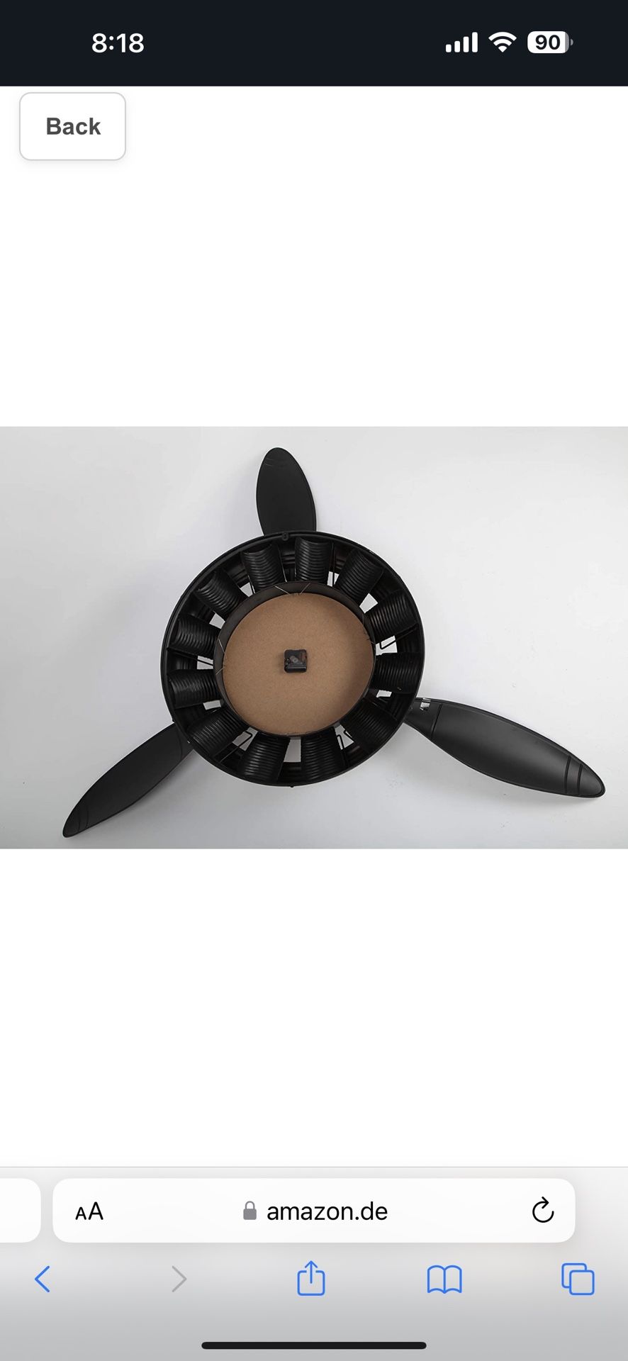 LARGE Metal Airplane Propeller Clock for Sale in Chula Vista, CA - OfferUp
