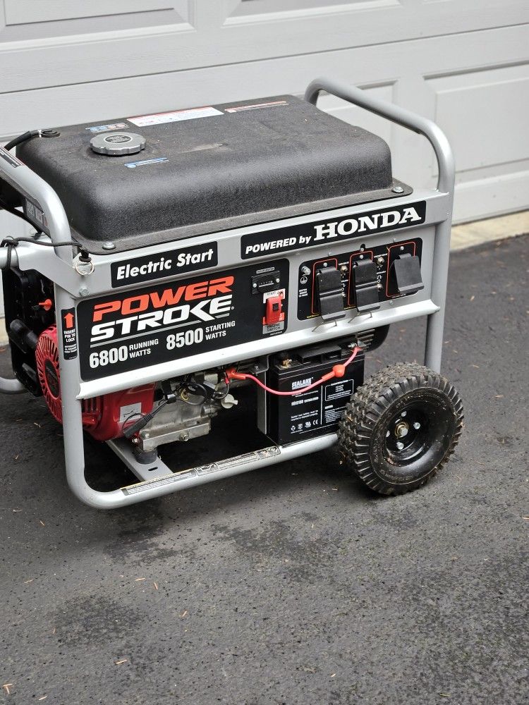 Honda Power Stroke 8500 Watts Electric Start Generator for Sale in ...