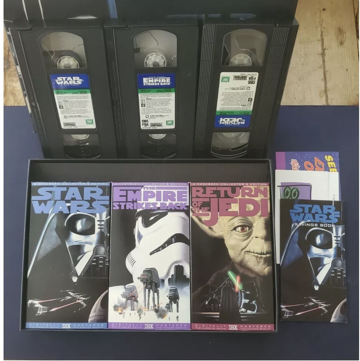 Star Wars Trilogy 1995 Vhs