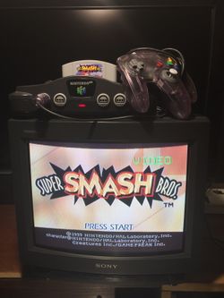Nintendo 64 Console Tv
