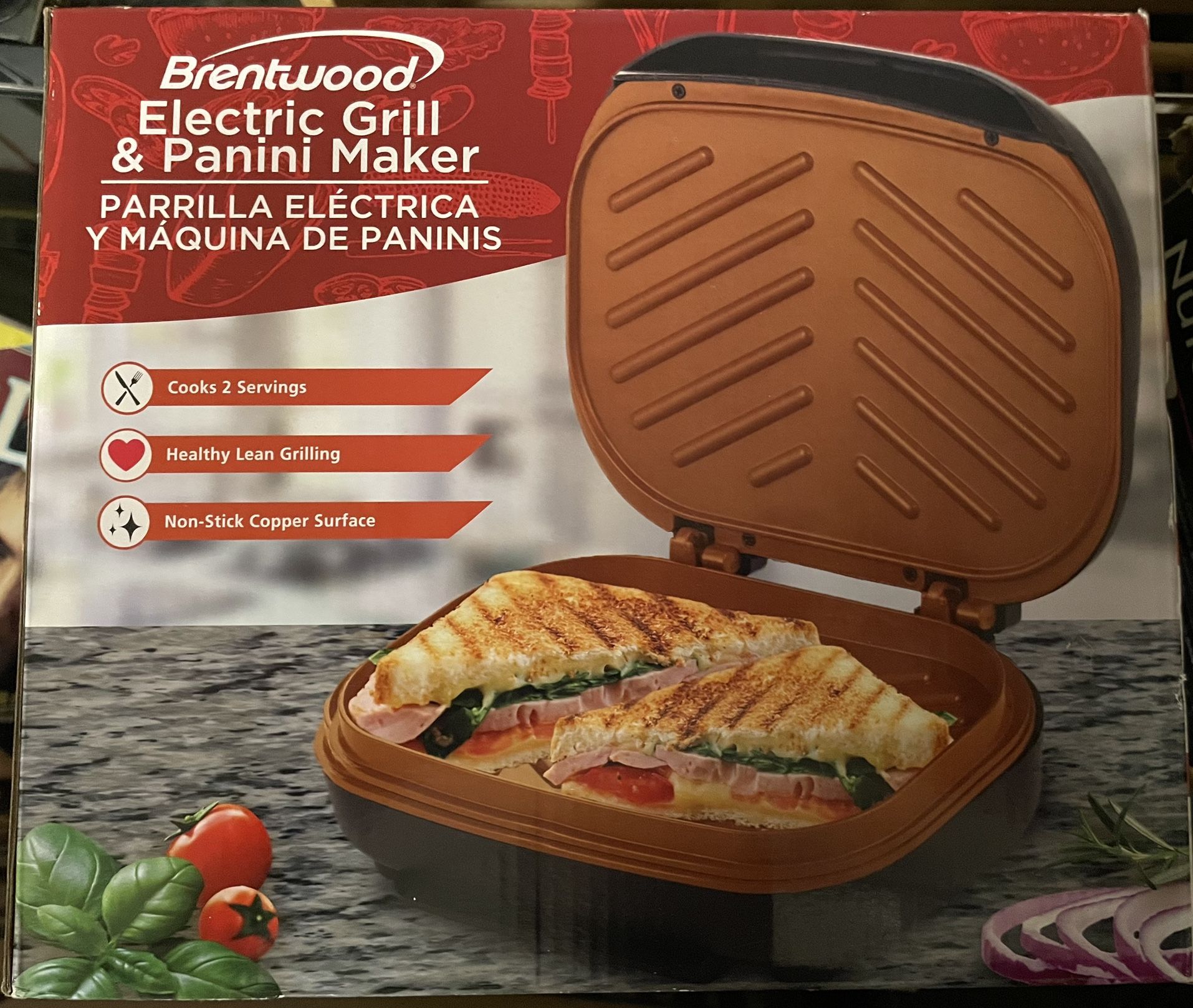 Brentwood Electric Grill And Panini Maker for Sale in Phoenix, AZ - OfferUp