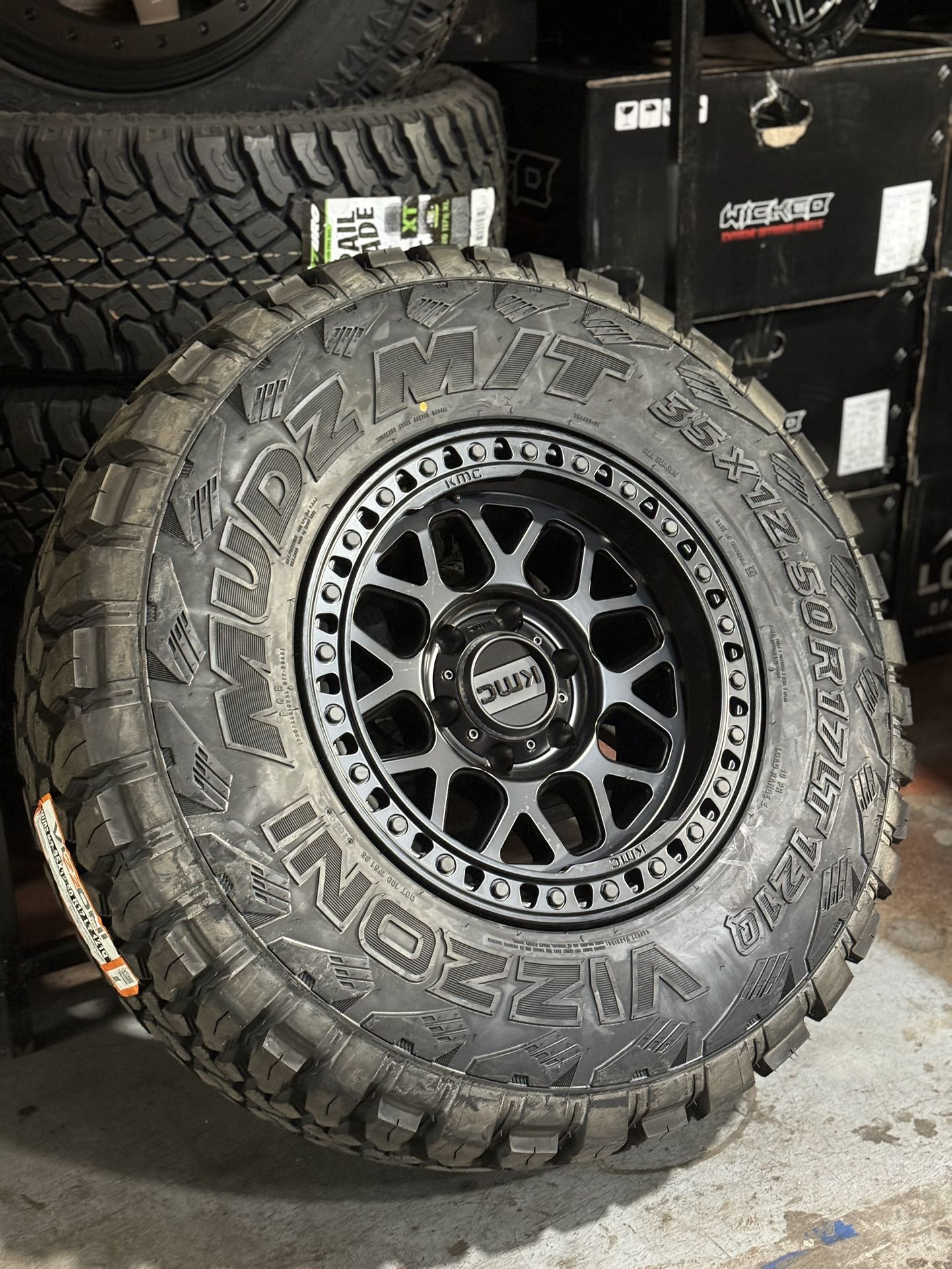 17X9 KMC GRS TRUCK WHEELS for Sale in Phoenix, AZ - OfferUp