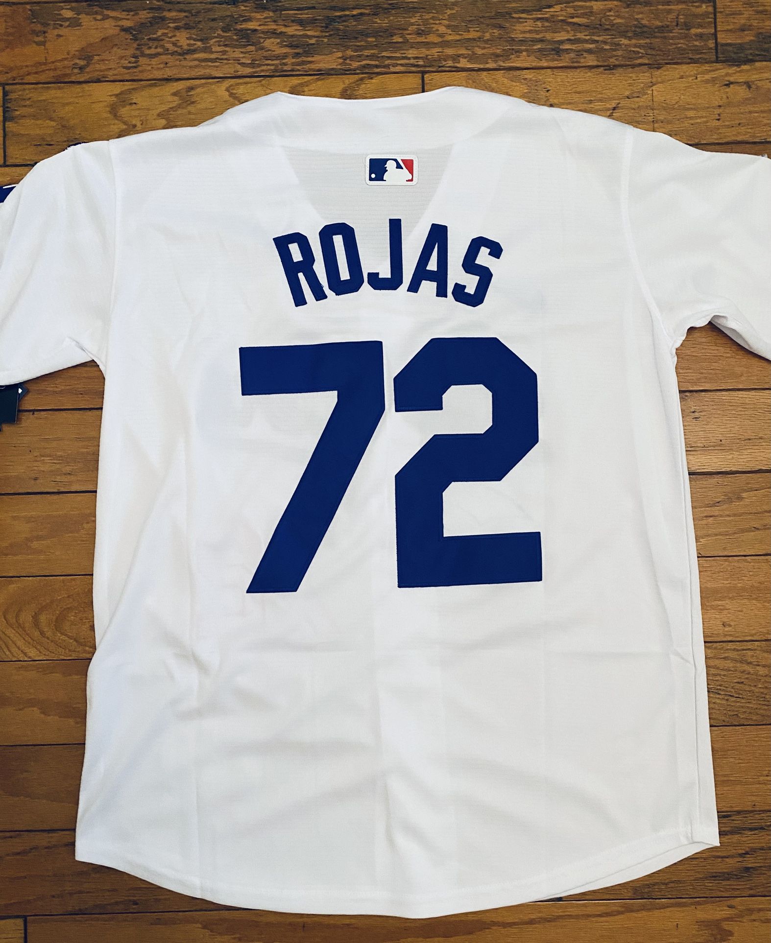 White Miguel Rojas #72 Los Angeles dodgers Jersey for Sale in Whittier ...