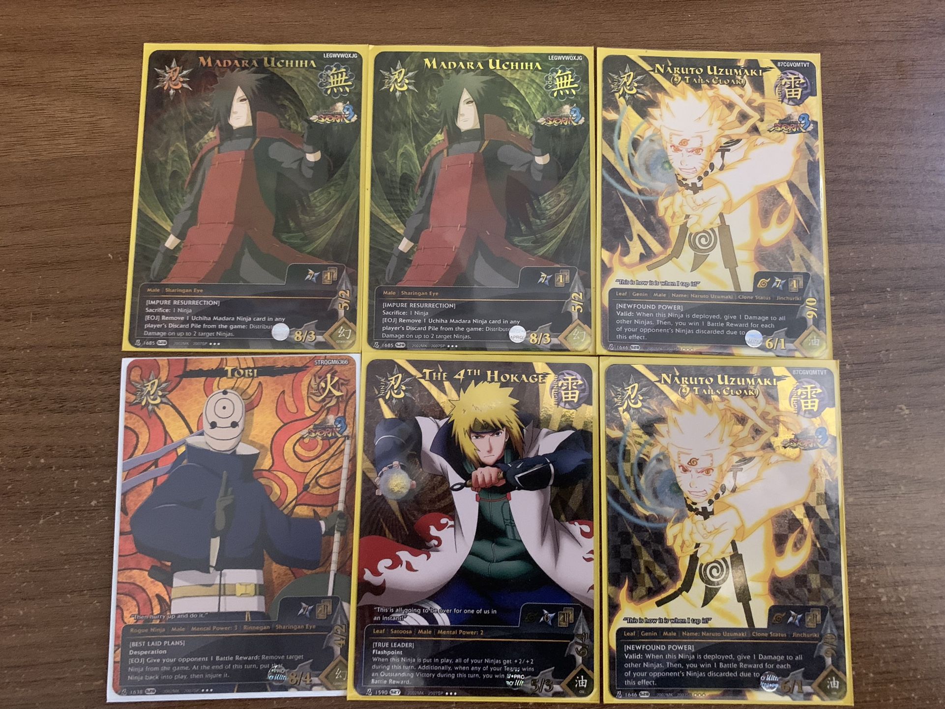 Ninetails Card Naruto