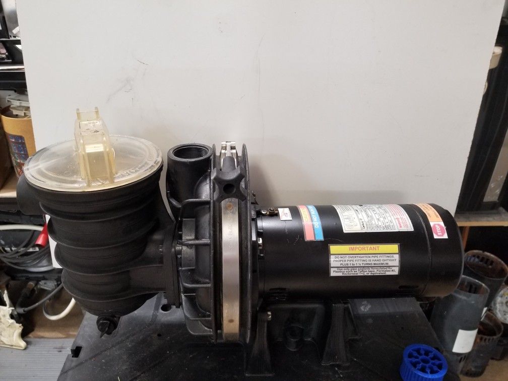 1 HP Rebuilt DynaGlas inground pool pump for Sale in Hudson, FL - OfferUp