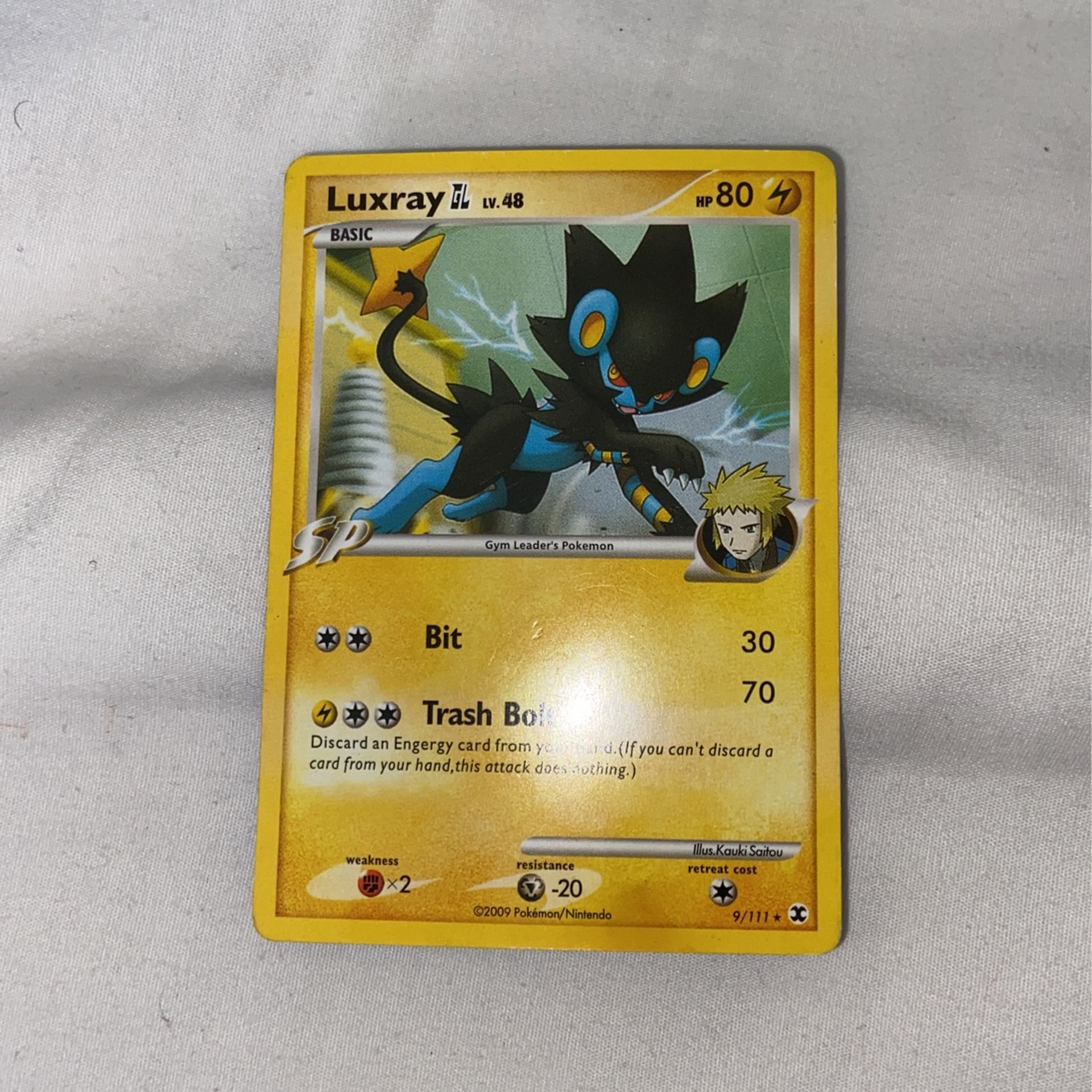 Shiny Luxray Card
