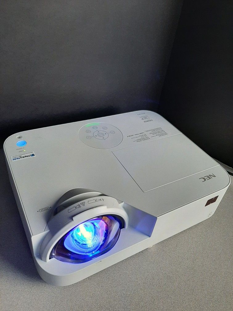 NEC DLP PROJECTOR NP-M353WS, Short Throw 3500 Ansi Lumens, Resolution ...
