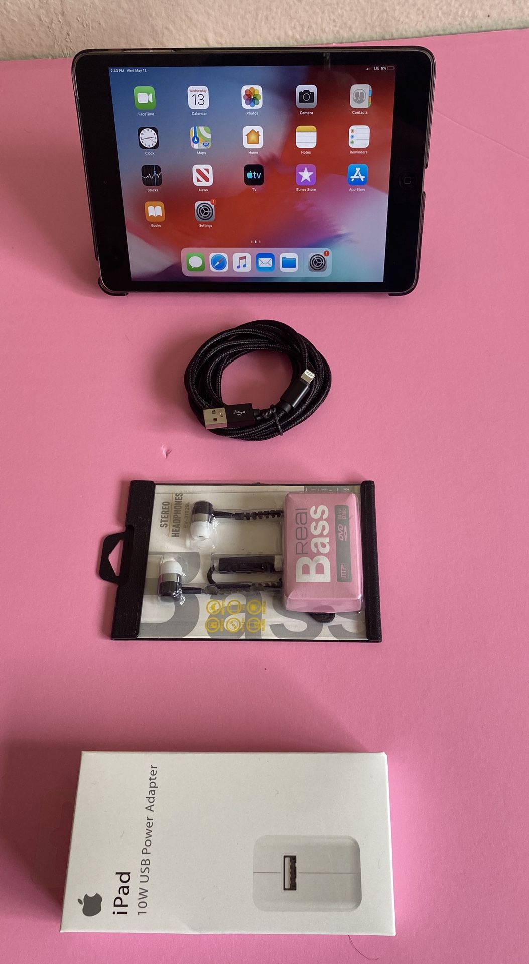 Apple IPad Mini 2 (Retina Display / IOS 12) 16GB WiFi + Cellular (LTE ...