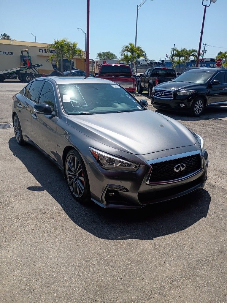 2019 Infiniti Q50S Red Sport for Sale in Hialeah, FL - OfferUp