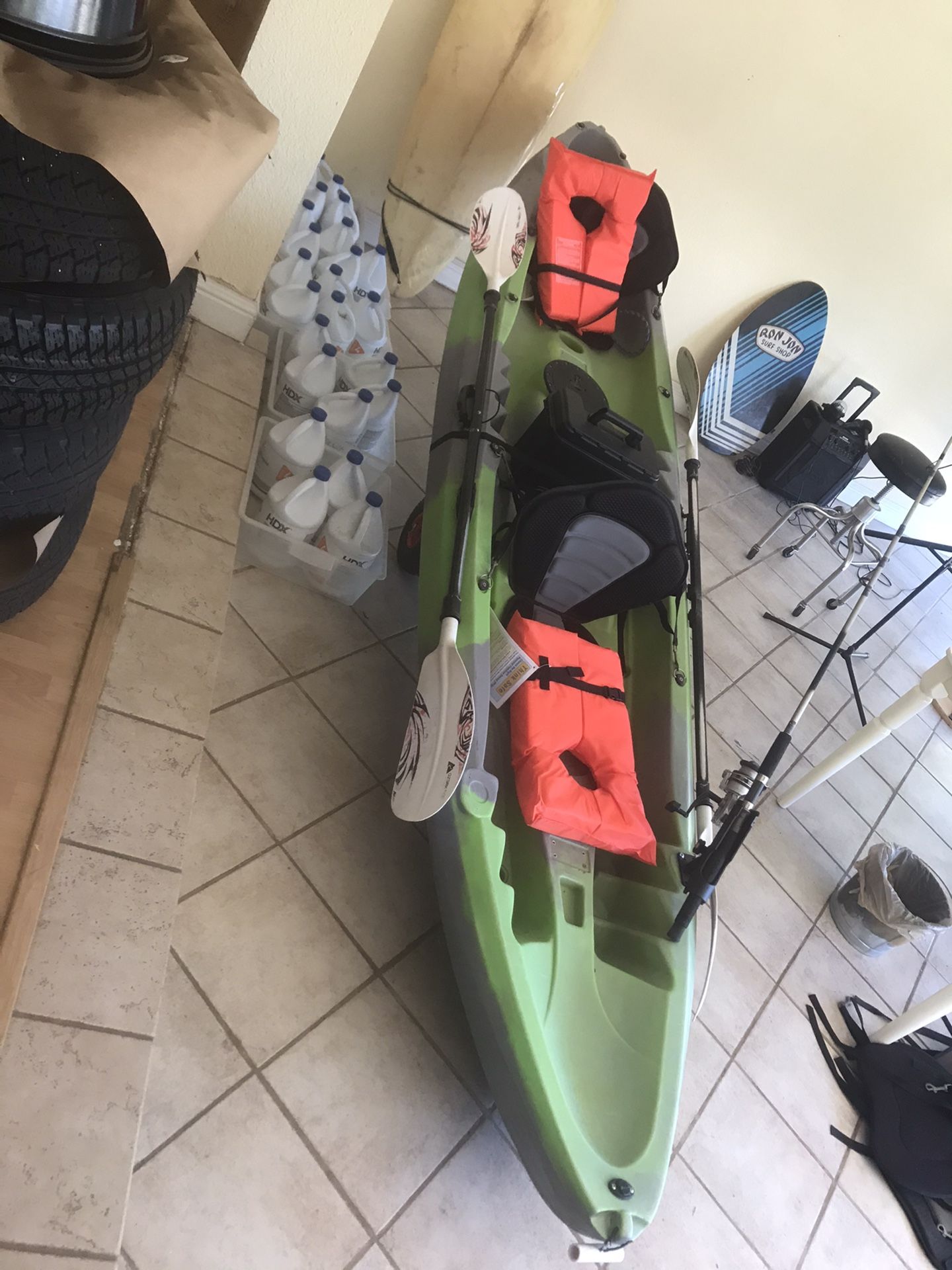 kayak 13ft white knuckle 3 person for Sale in Miami, FL - OfferUp