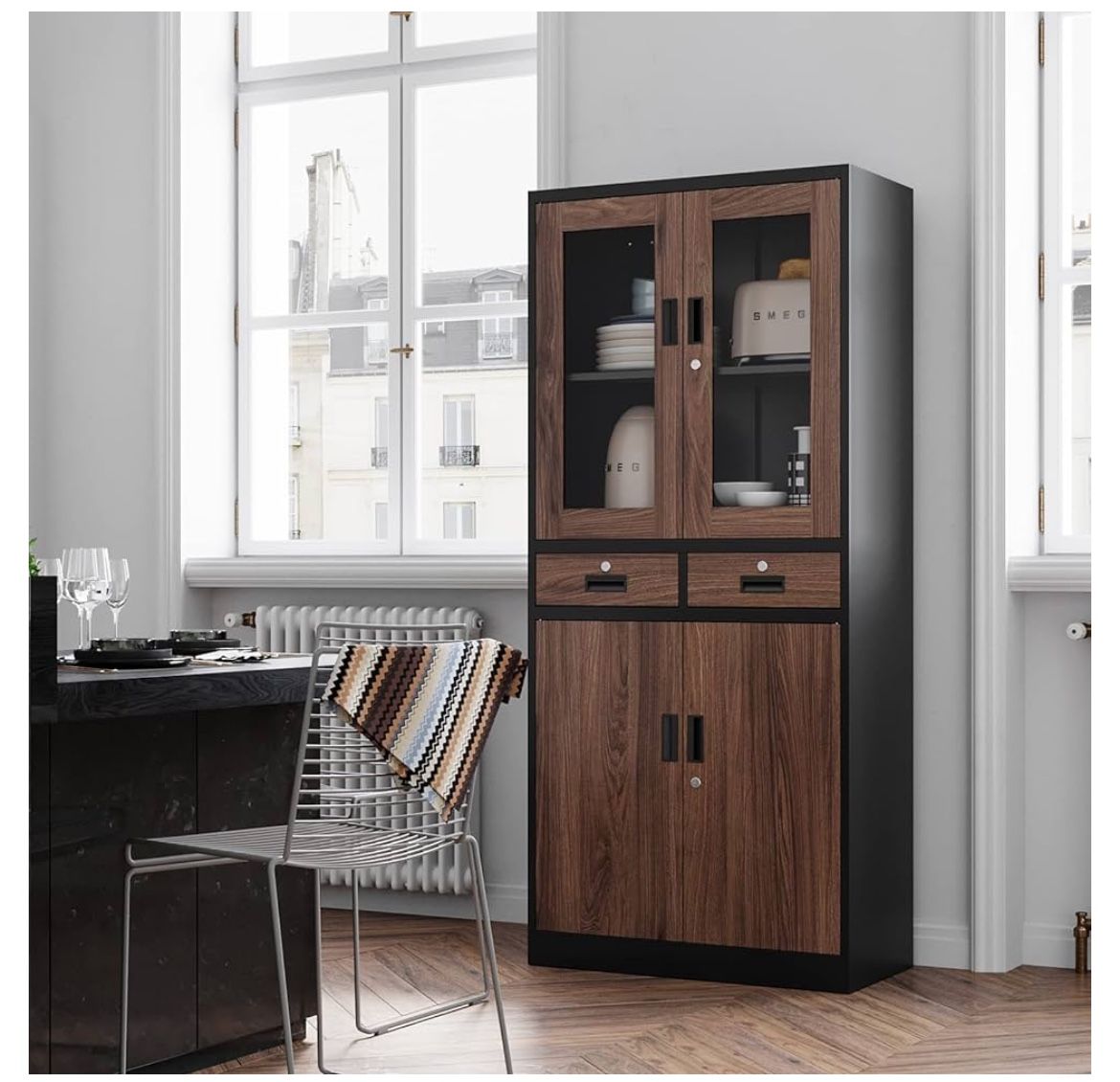 Lockable pantry store