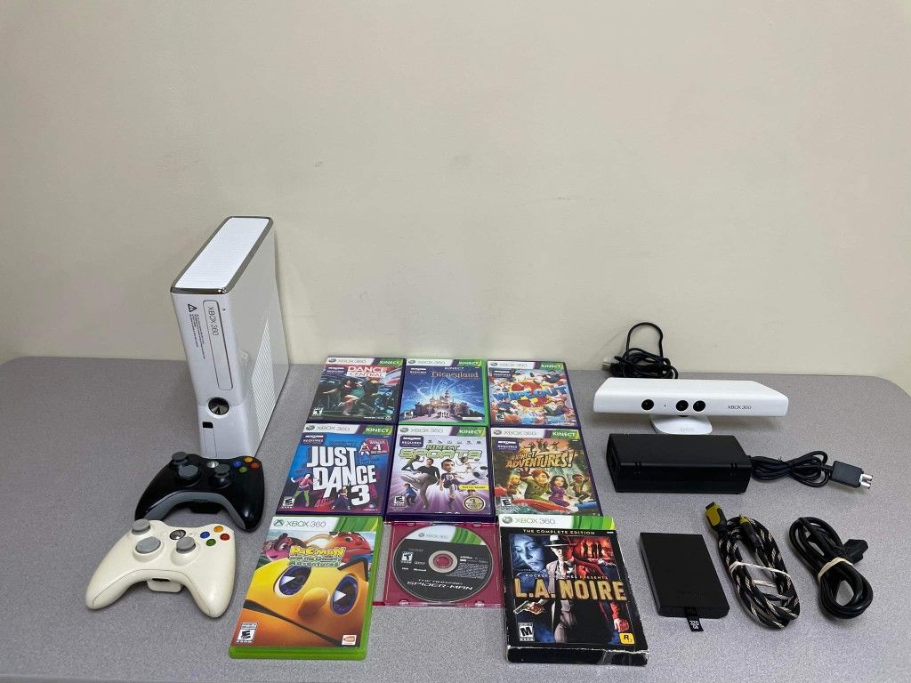 Xbox 360 Kinect White