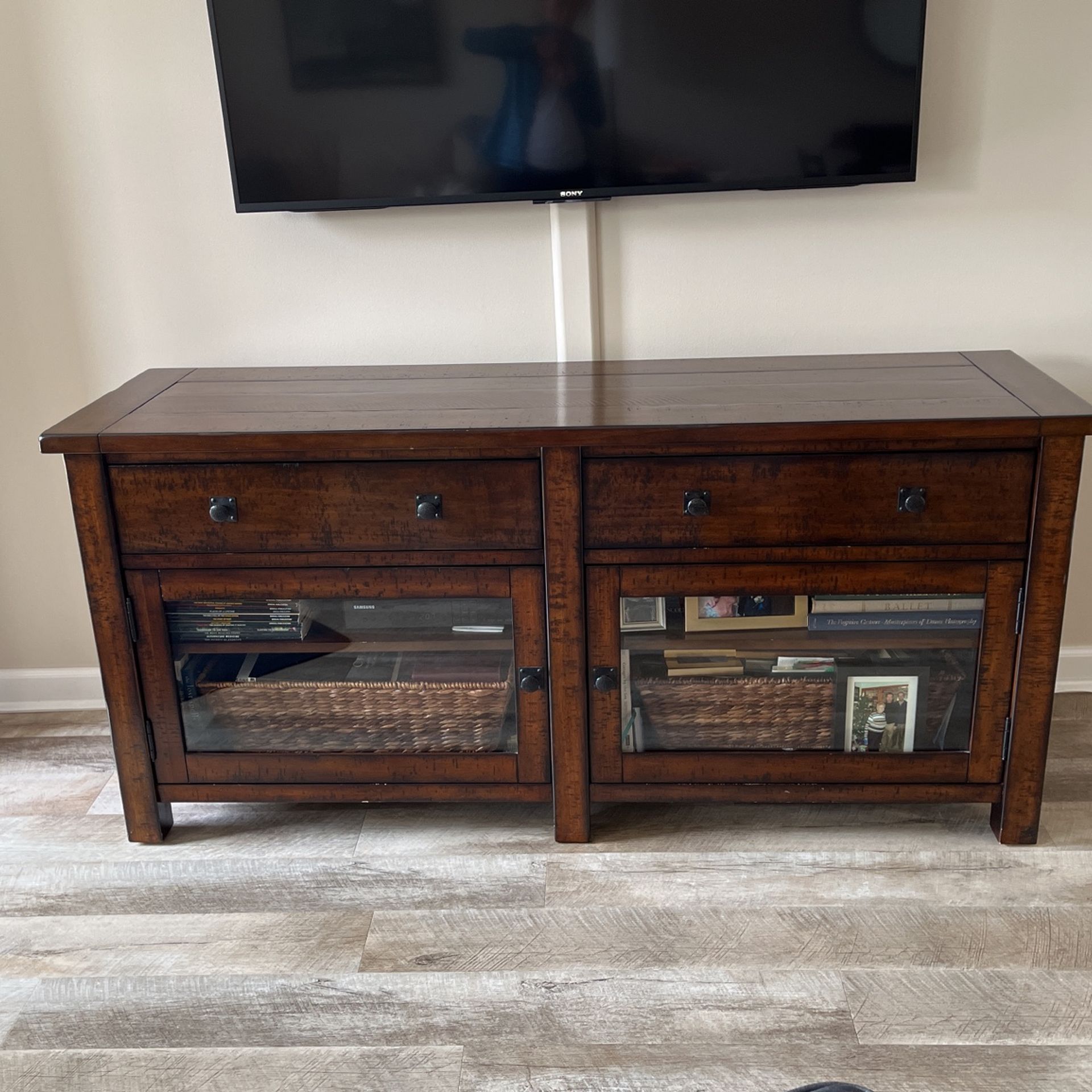 Pottery Barn Media Stand