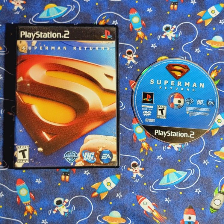 Superman Returns Game Cover