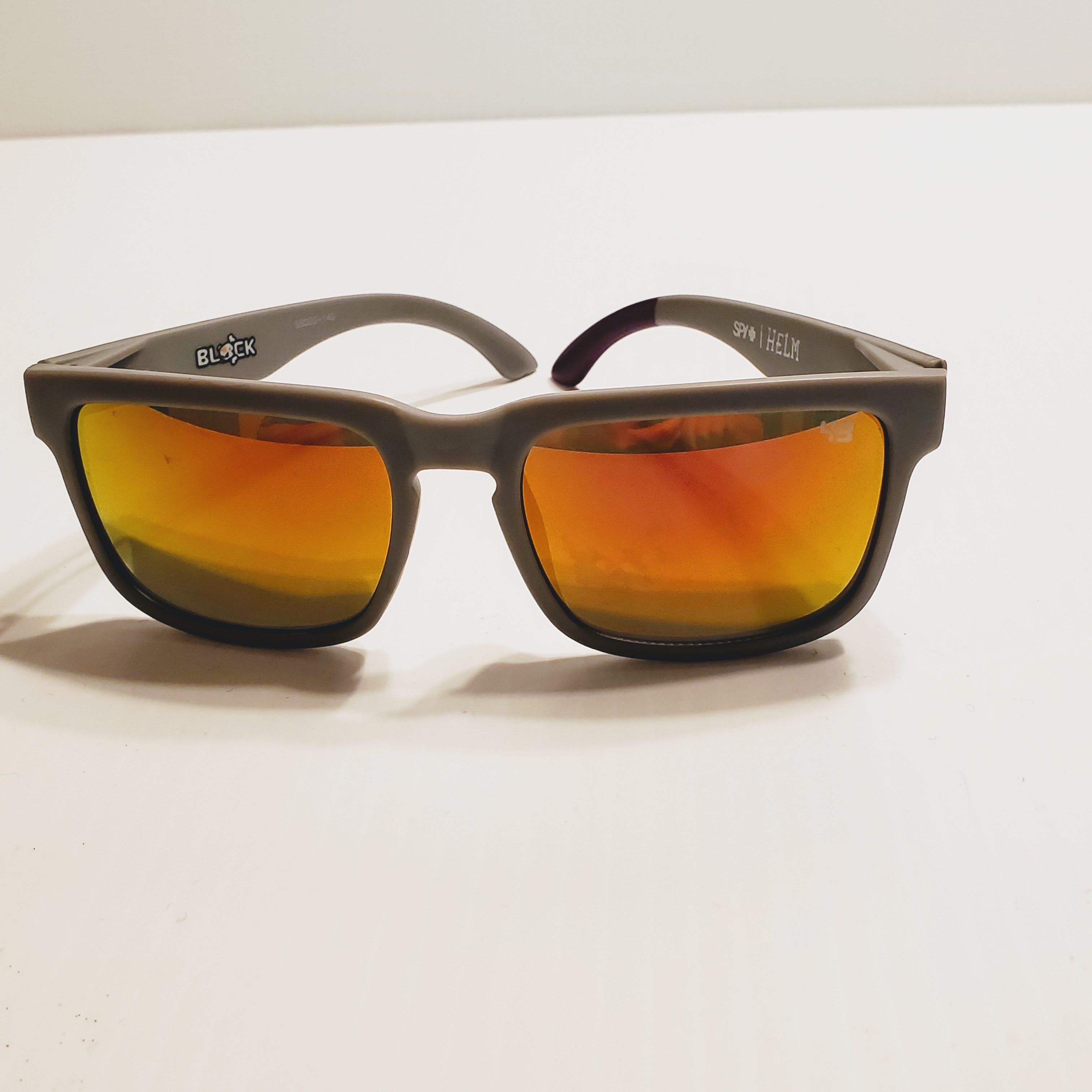 Spy+ Block Helm Yellow Mirror Lens Sunglasses. for Sale in San Jose, CA ...