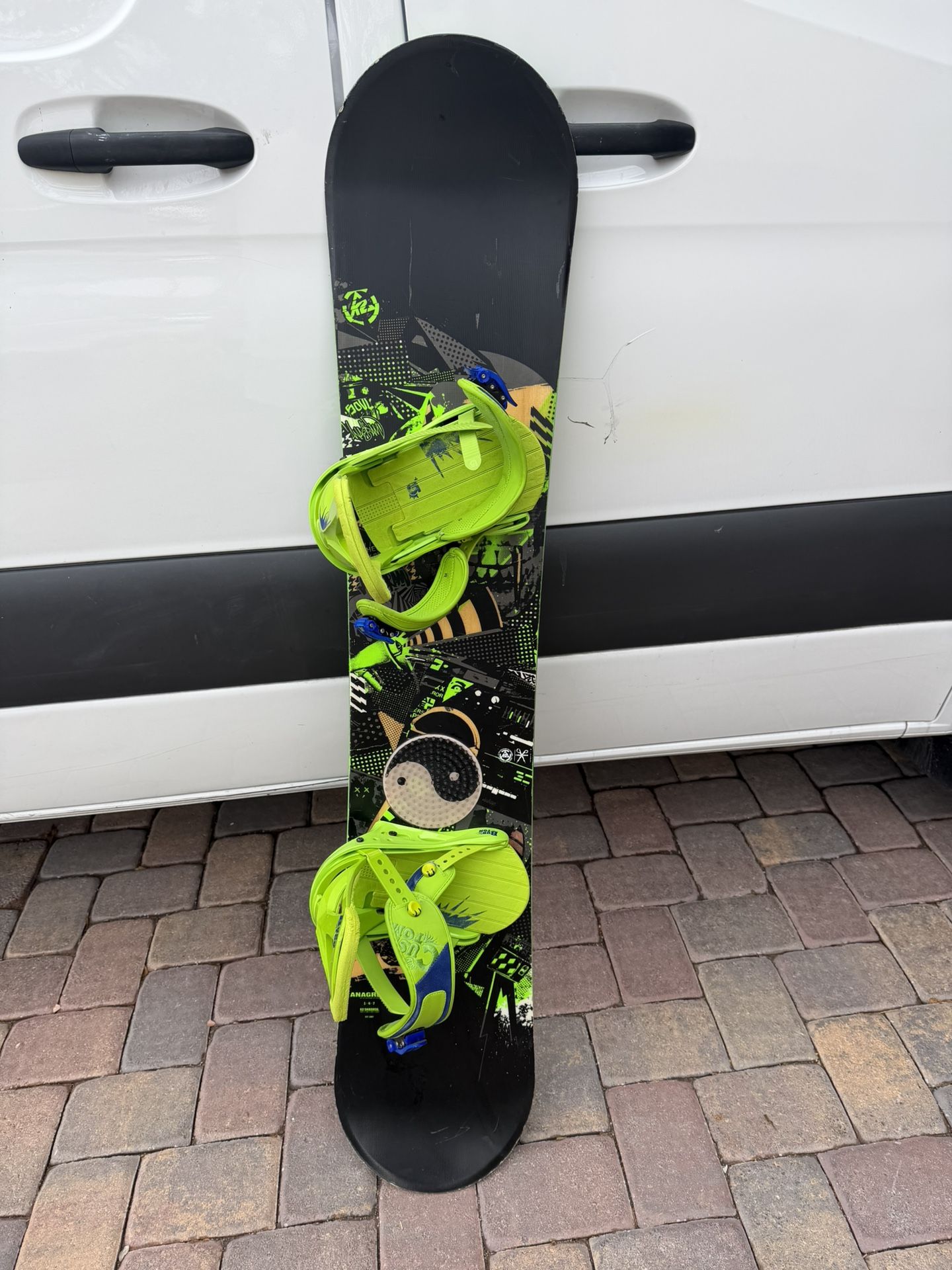 K2 Snowboard 147 + Bindings for Sale in Las Vegas, NV - OfferUp