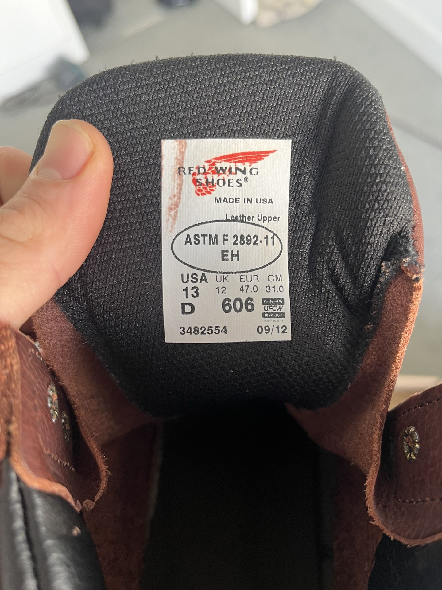 Red Wing Size 13 Supersole 2.0 6” Work Boot for Sale in Los Angeles, CA ...