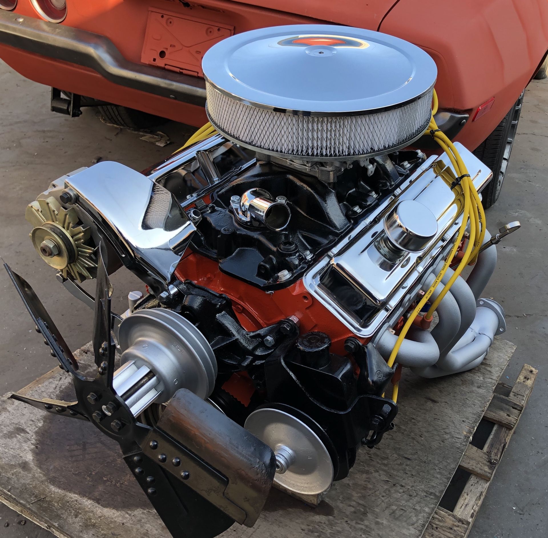 SBC 350 chevy complete turn key engine 4 bolt main for Sale in Los ...