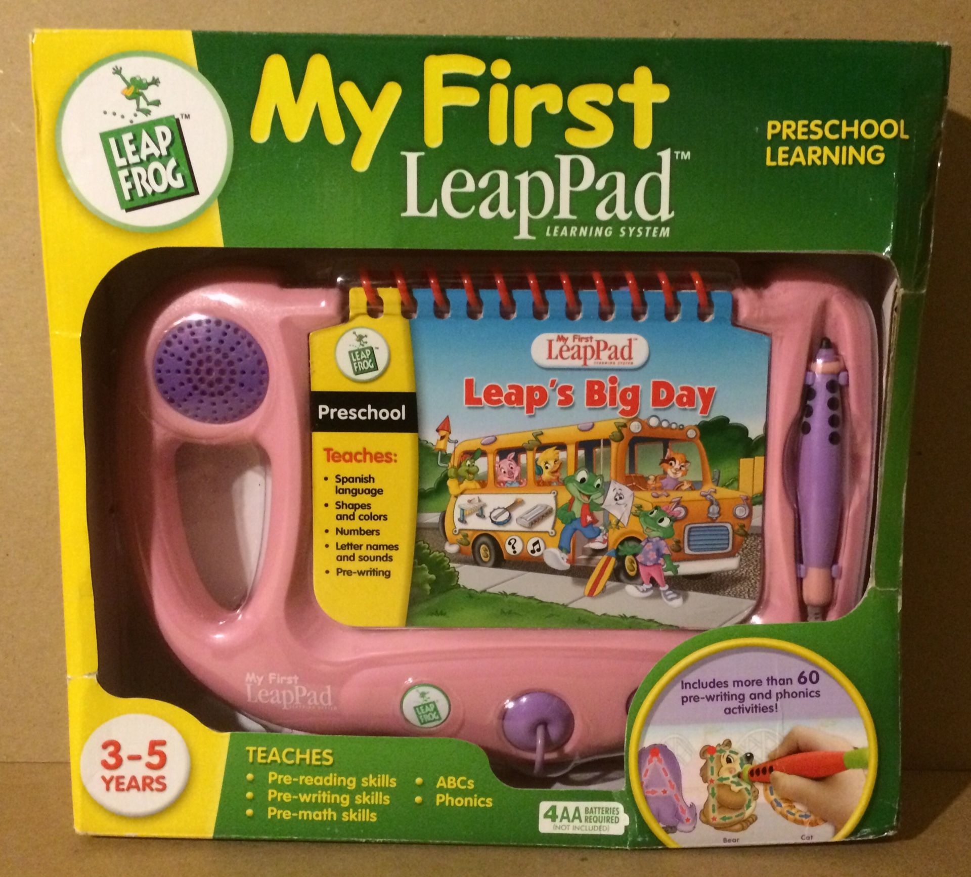 Leapfrog Leappad Learning System Pink