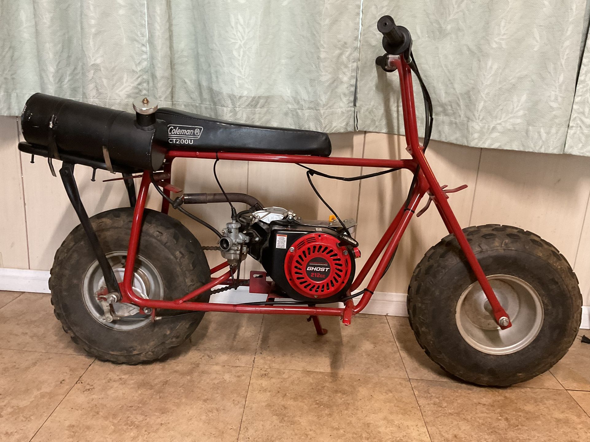 Coleman Mini Bike - Red - 212cc Ghost Engine for Sale in Fontana, CA ...