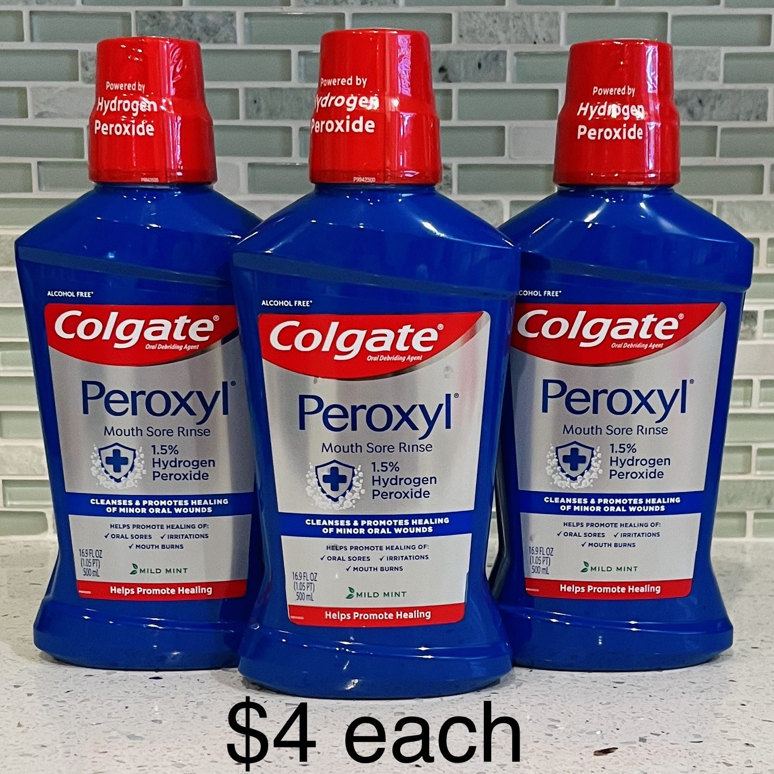 Colgate Peroxyl Mouthwash