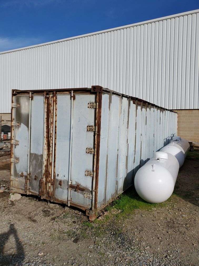 Aluminum 40' Shipping container storage for Sale in Huntington Beach ...