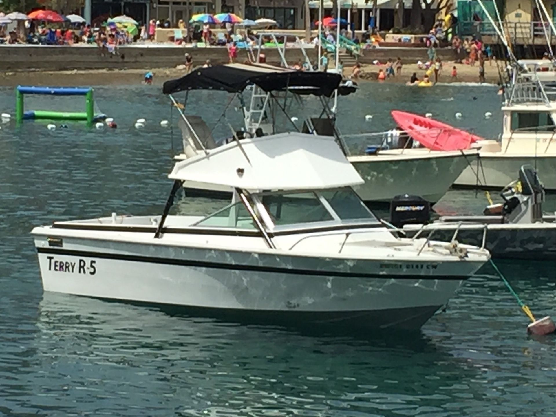 1975, 23 foot Slickcraft boat and trailer with Mercury D1,7L Alpha ...