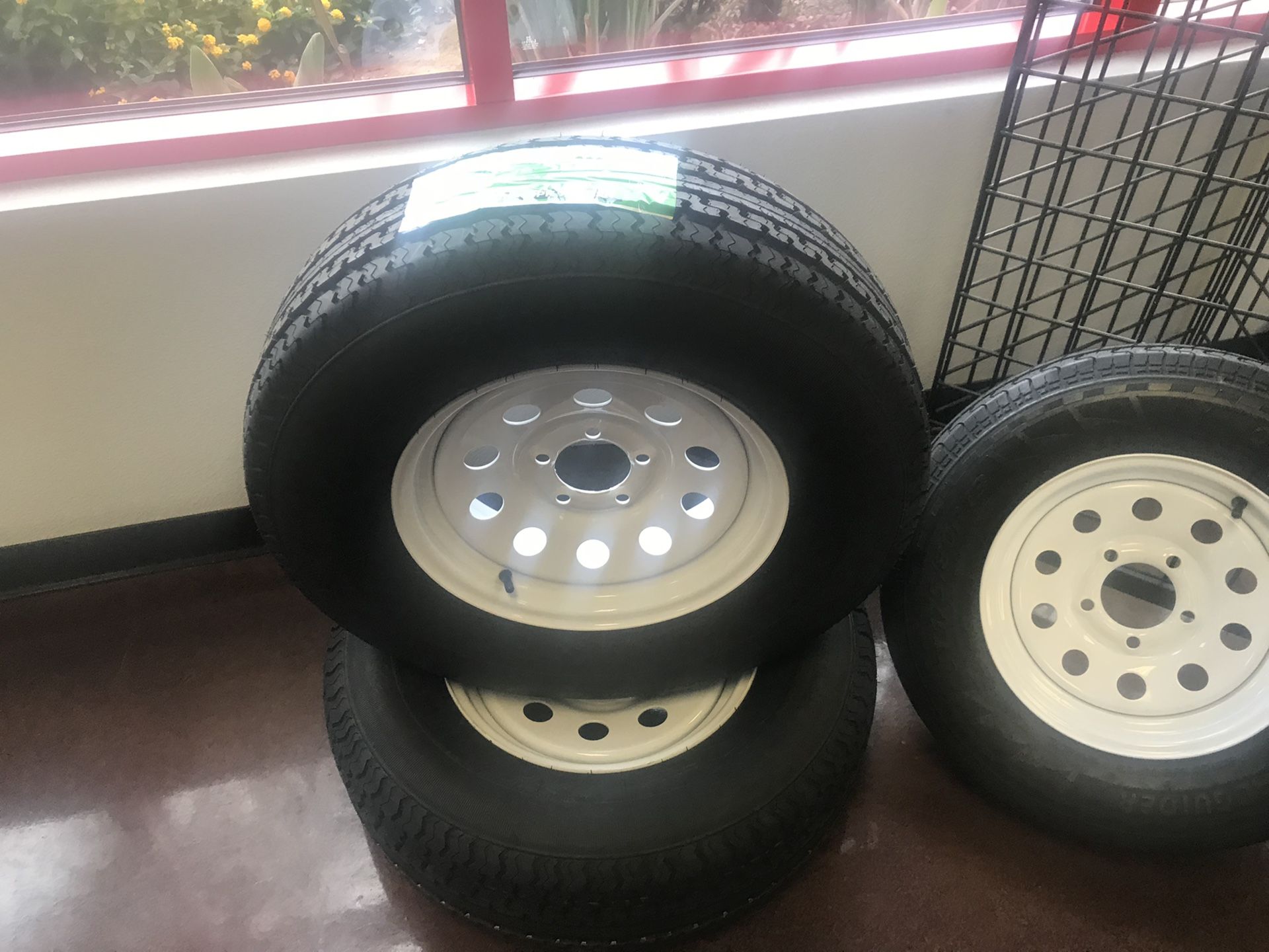 225/75/15 R 10 ply load Range E. Trailer Tire and Wheel combo for Sale ...
