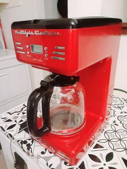Nostalgia Electrics Red Retro Series Coffee Maker for Sale in Seattle ...