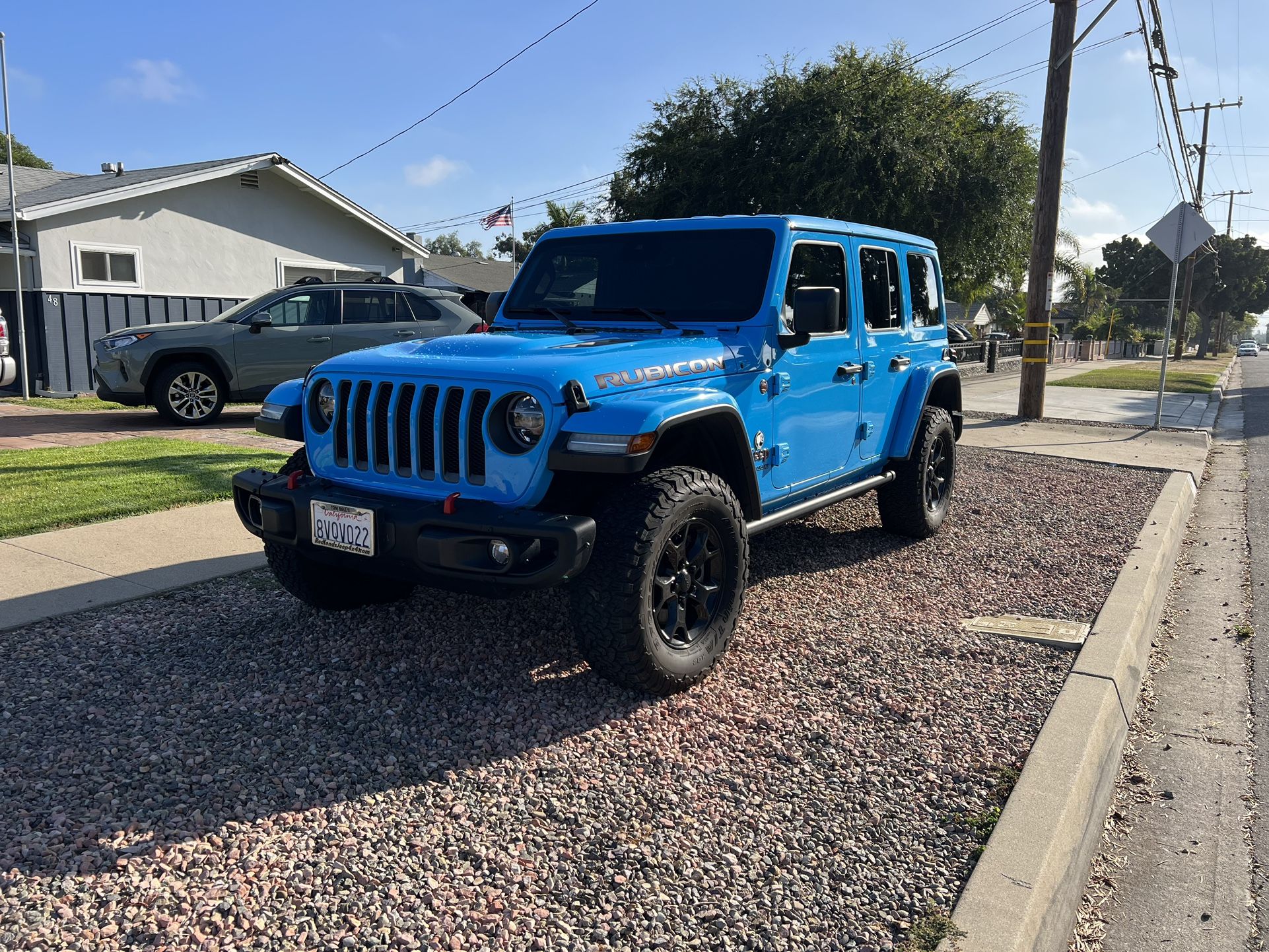 2021 Jeep Rubicon Limited Chief Blue Color 18k miles $55k for Sale in ...