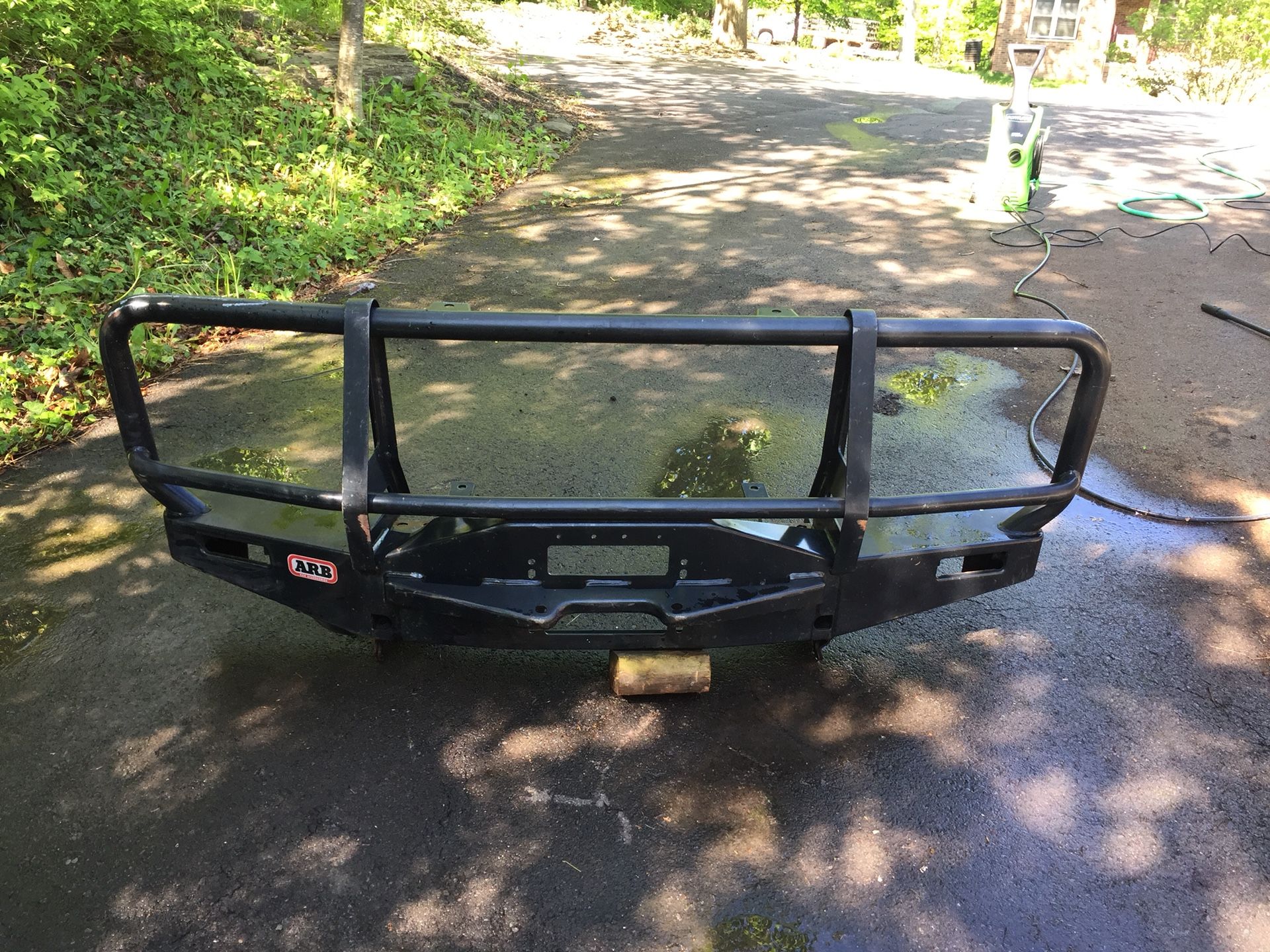 ARB Deluxe winch bumper Land Rover Defender for Sale in Harveys Lake ...