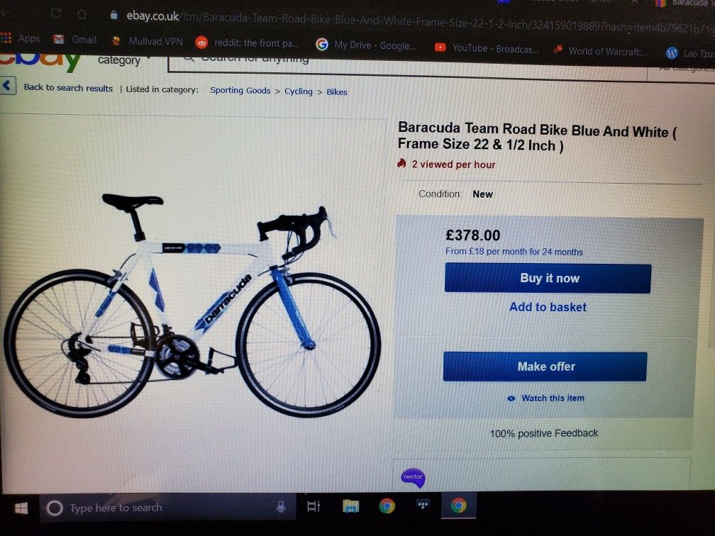 Barracuda Team Replica road bike for Sale in Orange, CA - OfferUp