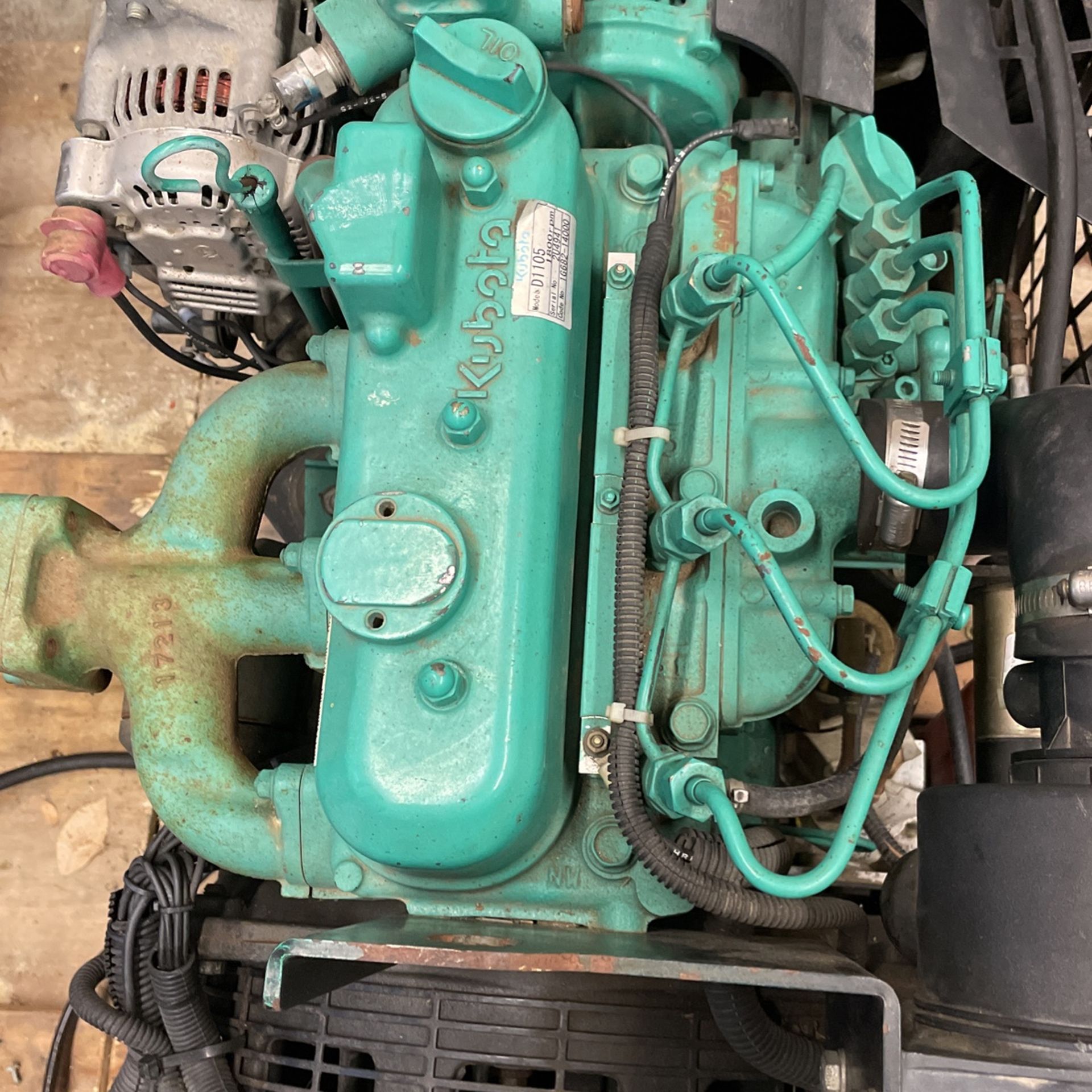 Onan Kubota Diesel Motor Generator D1105 for Sale in Hacienda Heights ...